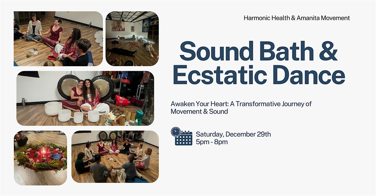 Ecstatic Dance & Sound Bath, LE3 2BU, Leicester, 29 December 2024 ...