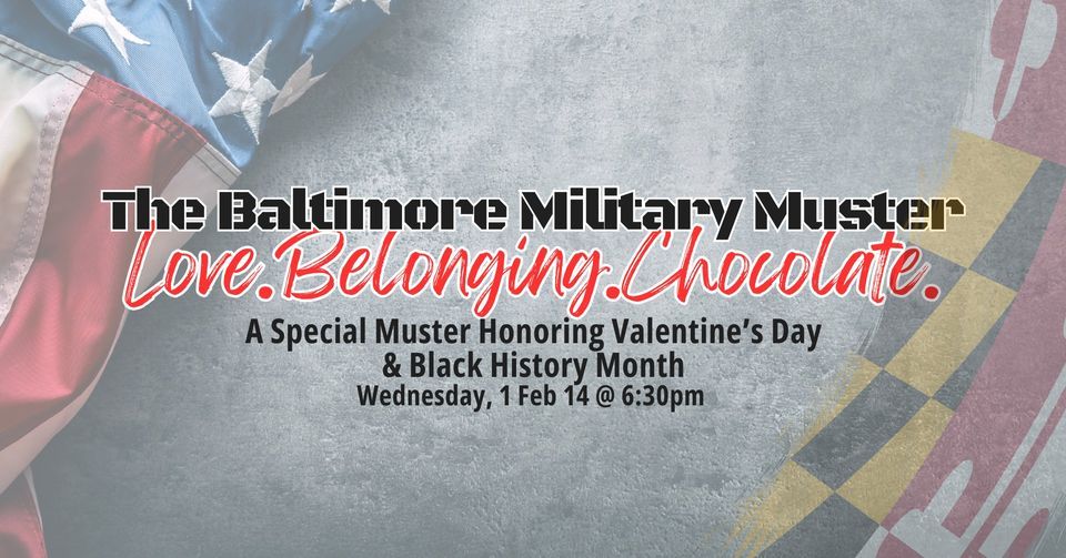 Baltimore Military Muster - Feb 2024, Reveille Grounds, Baltimore, 14 ...
