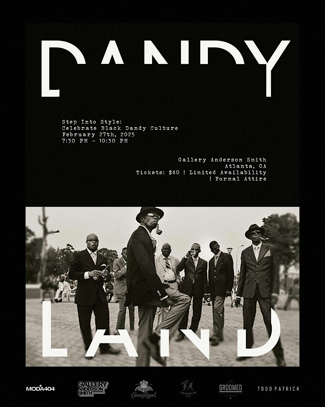 Dandyland, Gallery Anderson Smith, Atlanta, 27 February 2025 | AllEvents