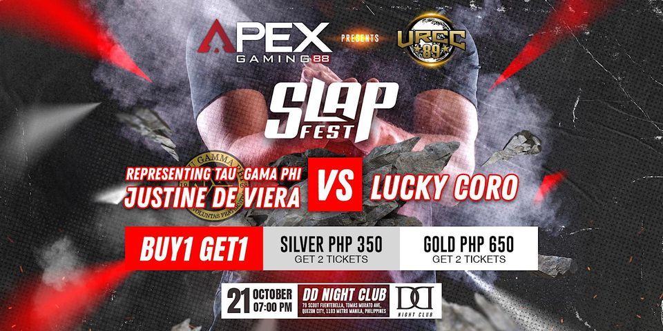 URCC 89 | SLAP FEST!, Tomas Morato Avenue,Quezon City,1103,PH, 21 ...