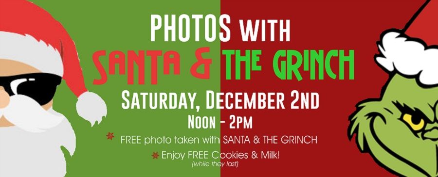 PHOTOS with SANTA & THE GRINCH, Black Bear Harley-Davidson, Cripple ...