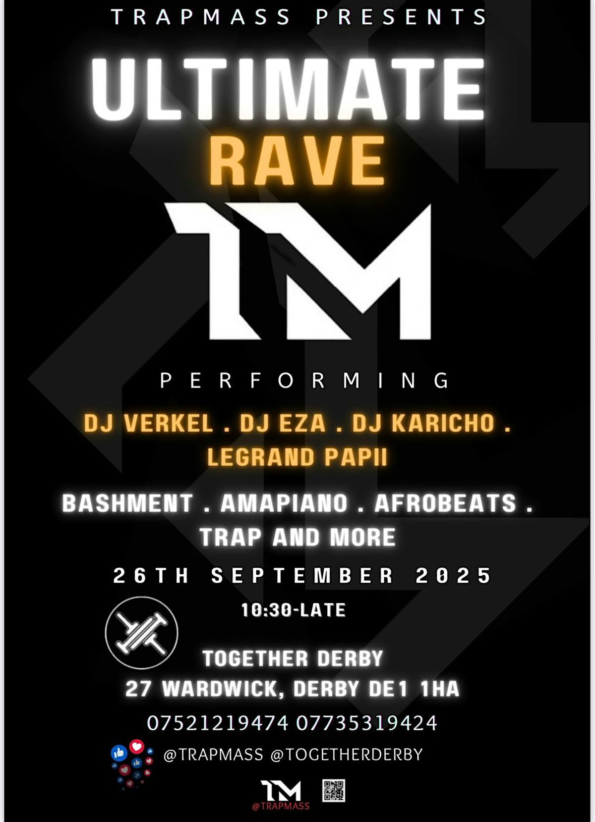 ULTIMATE RAVE, Together, Derby, 26 September 2025 | AllEvents