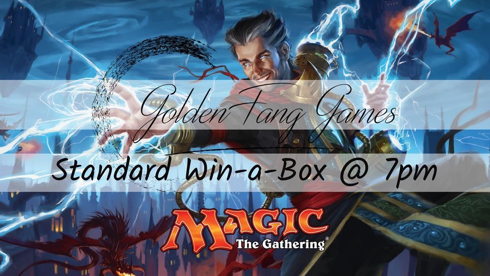 MTG Standard Win-a-Box, Golden Fang Games, Hudson, 6 January 2024 ...
