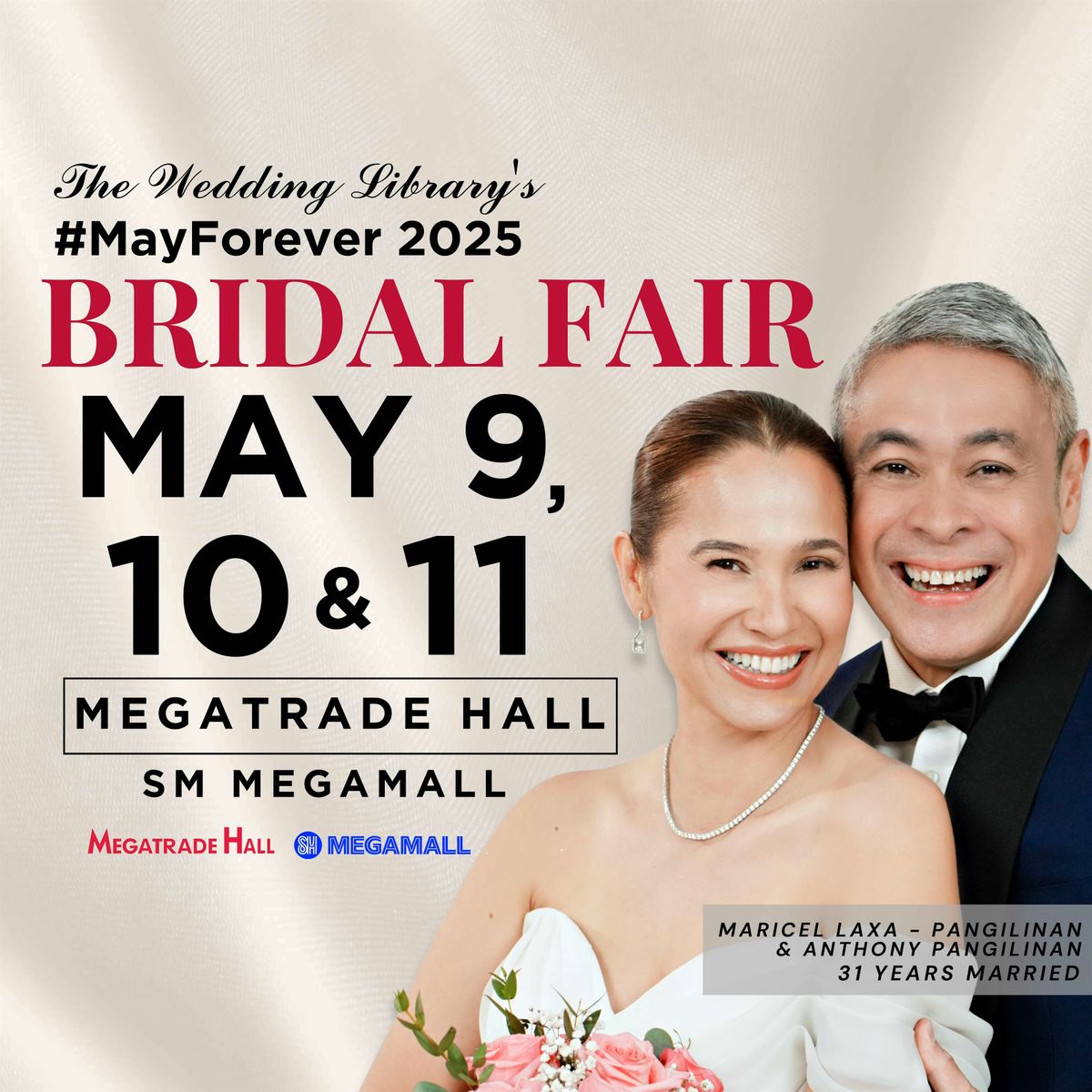 The Wedding Librarys #MayForever Bridal Fair 2025 | May 9-11, SM ...