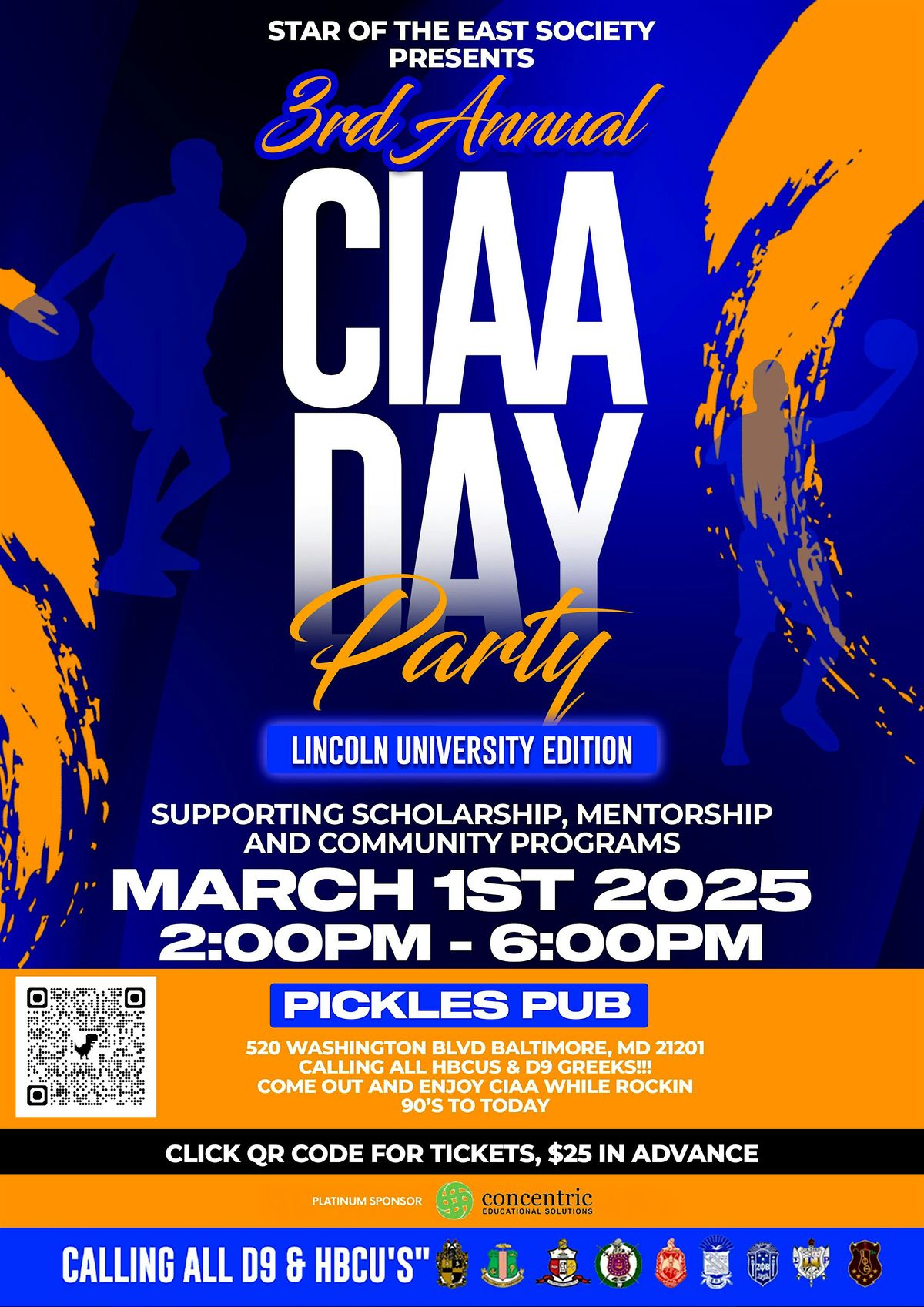3rd Annual CIAA Day Party LU Edition, Pickles Pub, Washington Boulevard ...