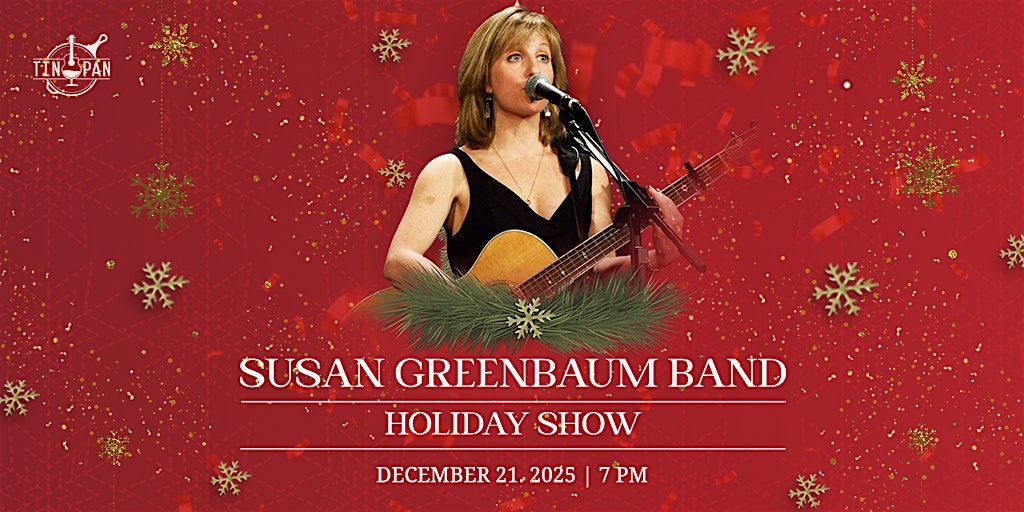 Susan Greenbaum Band – Holiday Show, The Tin Pan, Richmond, 21 December ...