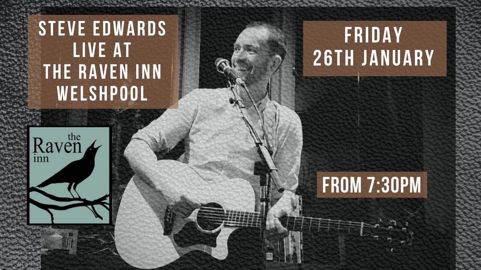 Steve Edwards live at The Raven Inn, The Raven Inn, Welshpool, 26 ...