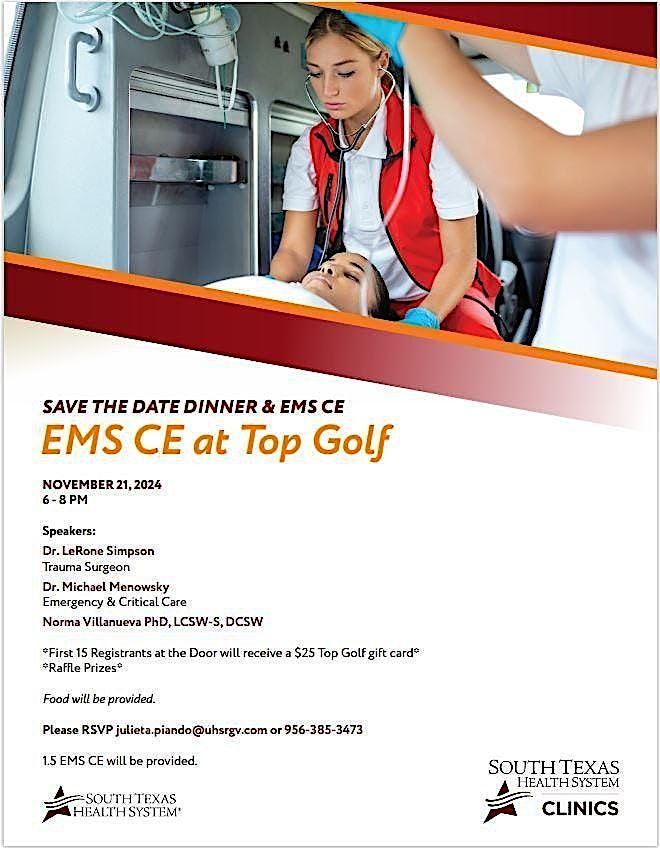 EMS CE at Top Golf, Topgolf Pharr, 21 November 2024 | AllEvents