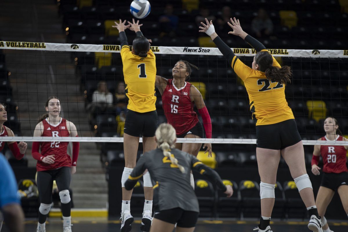 Iowa Hawkeyes Womens Volleyball vs. Rutgers Scarlet Knights, Xtream ...