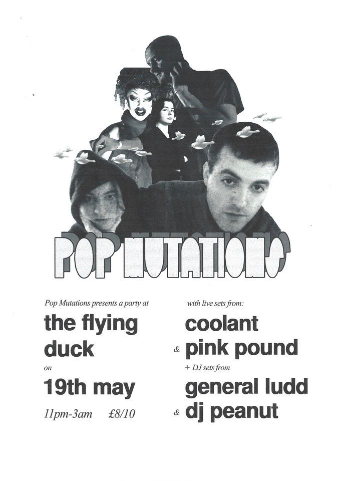 Pop Mutations: Coolant + Pink Pound (live) & General Ludd + DJ Peanut ...