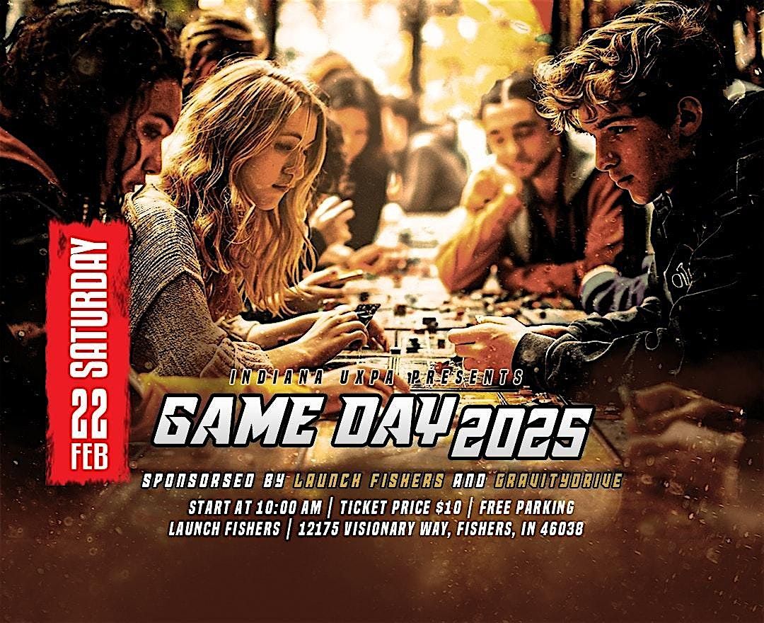 Indiana UXPA - 2025 Kickoff + Game Day, Launch Fishers, 22 February ...