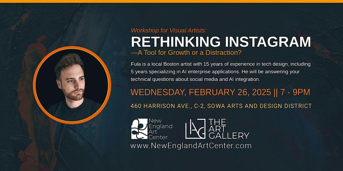 Workshop for Visual Artists: Rethinking Instagram, 460 Harrison Ave #2c ...