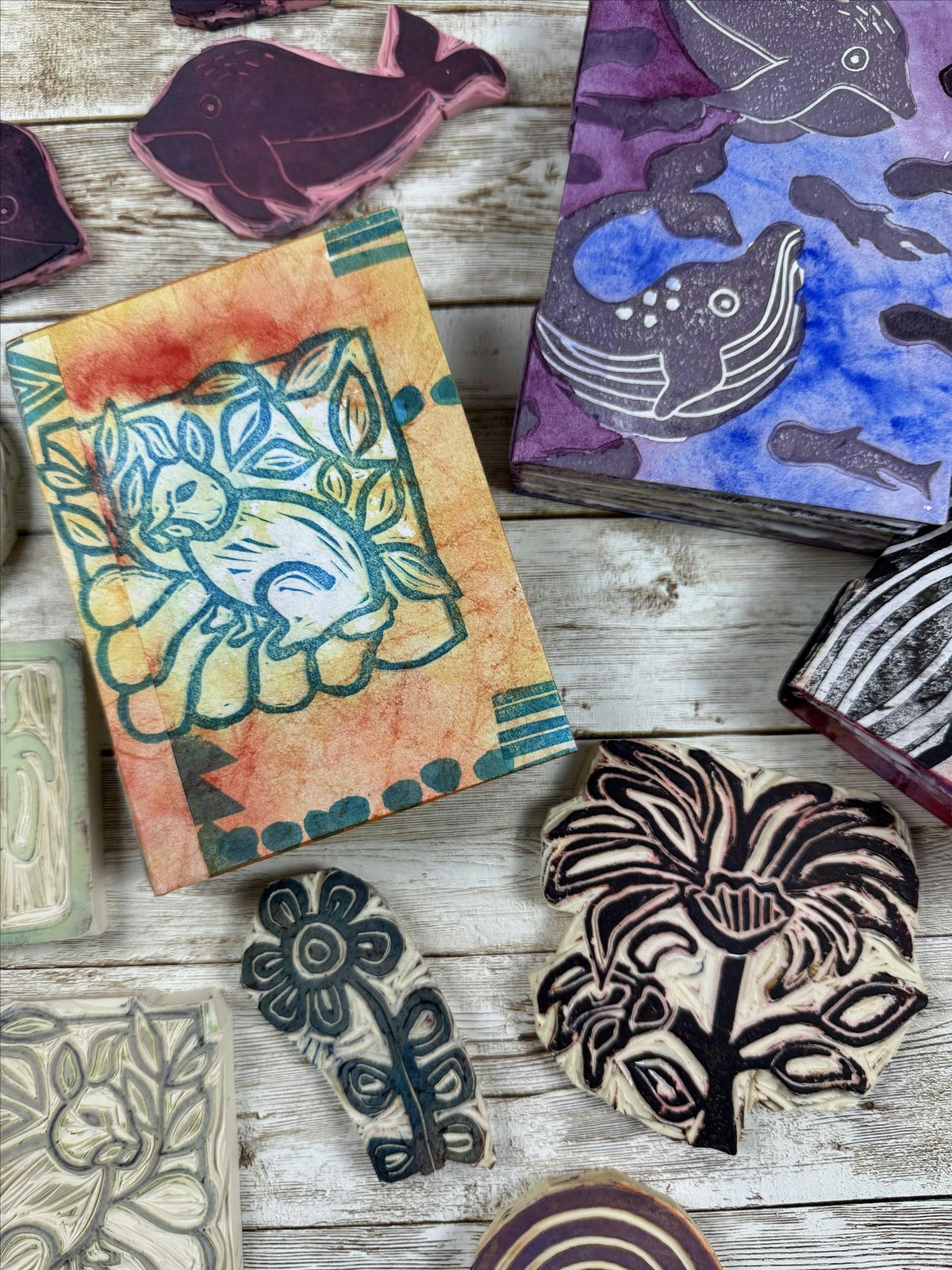 Carve & Create: Hands-On Print and Bookmaking, Plaza Artist Materials ...