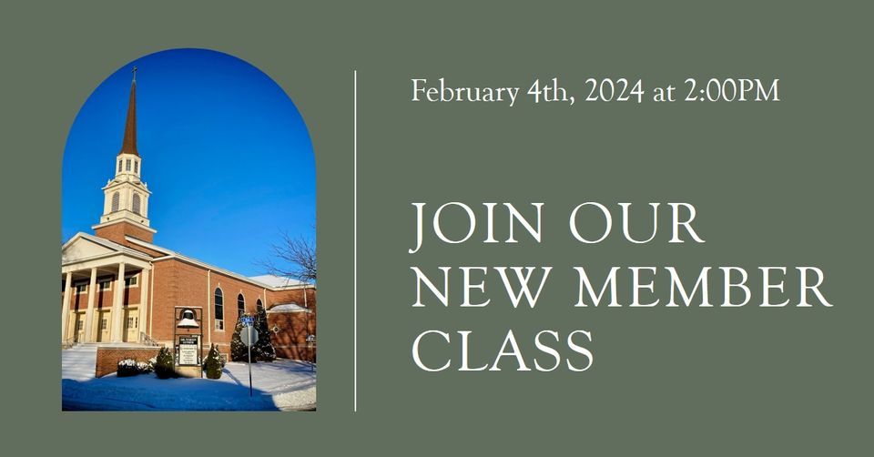 New Member Class at Dr. Martin Luther Church, Dr. Martin Luther Church ...