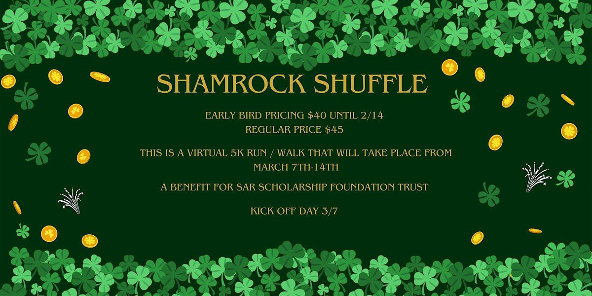 2025 Shamrock Shuffle Virtual Fun Run, Mack Powell Event Center ...