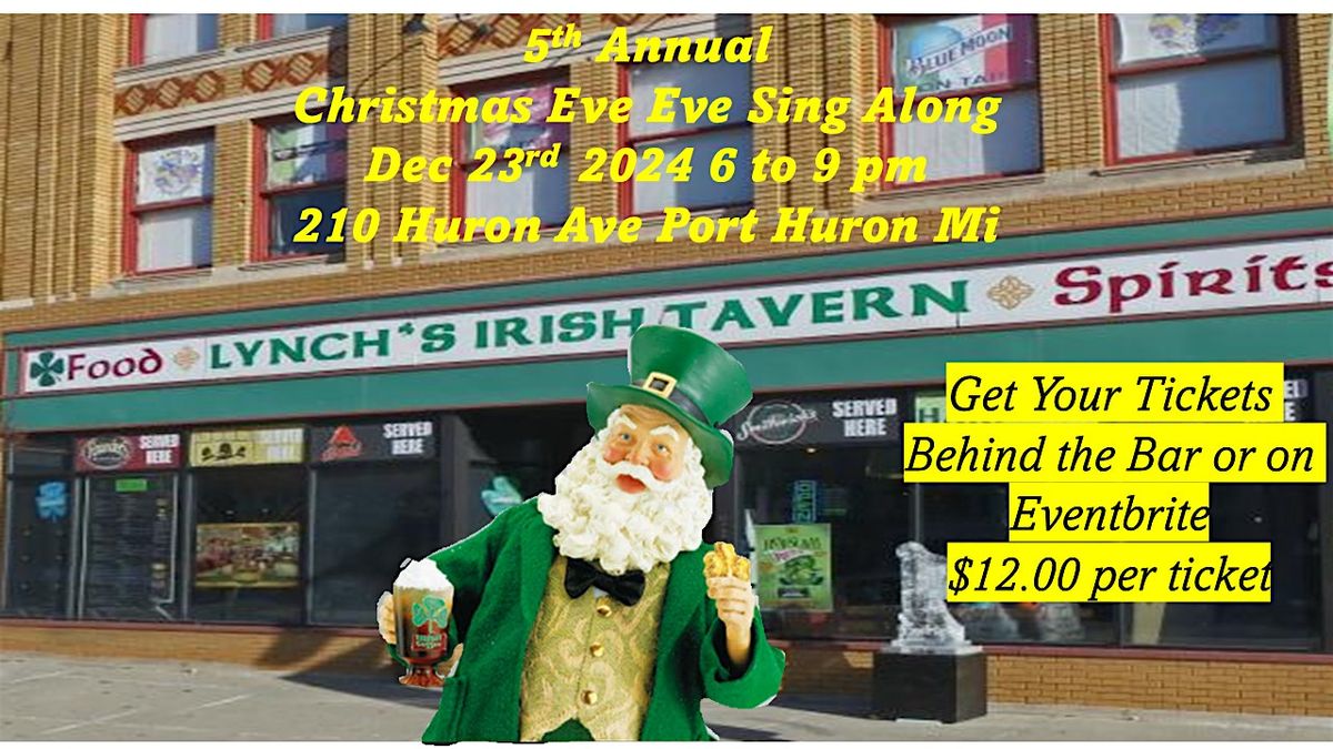 Christmas Eve Eve Sing Along, 210 Huron Ave, Port Huron, 23 December ...
