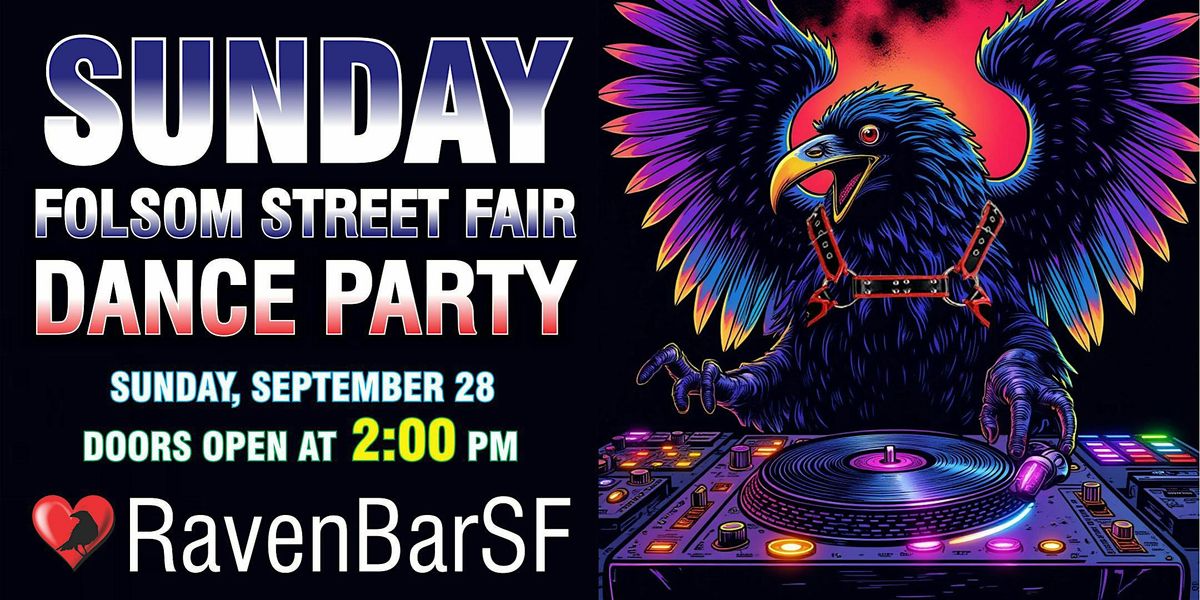 Sunday Folsom Street Fair Dance Party, Raven Bar, San Francisco, 28 ...