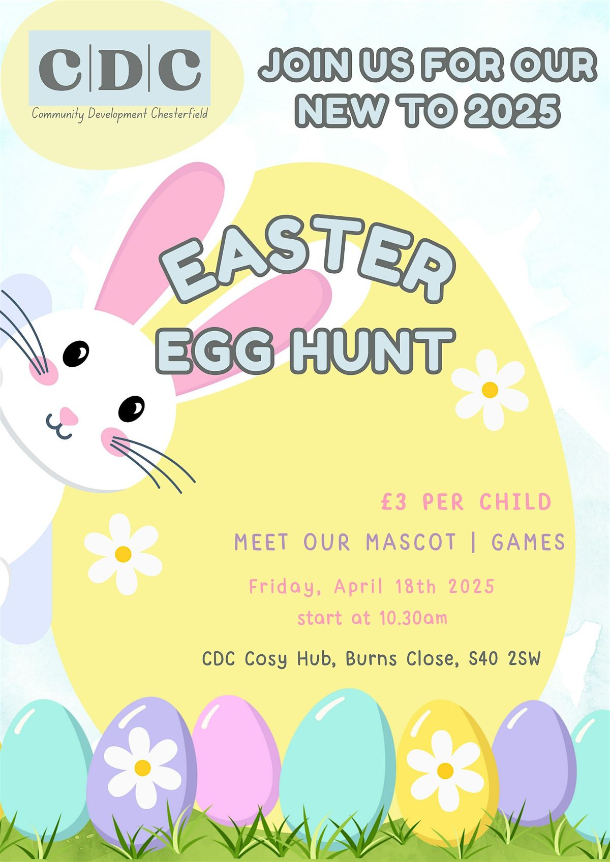 CDC Easter Egg Hunt, Hunloke Community Garden, Chesterfield, 18 April ...