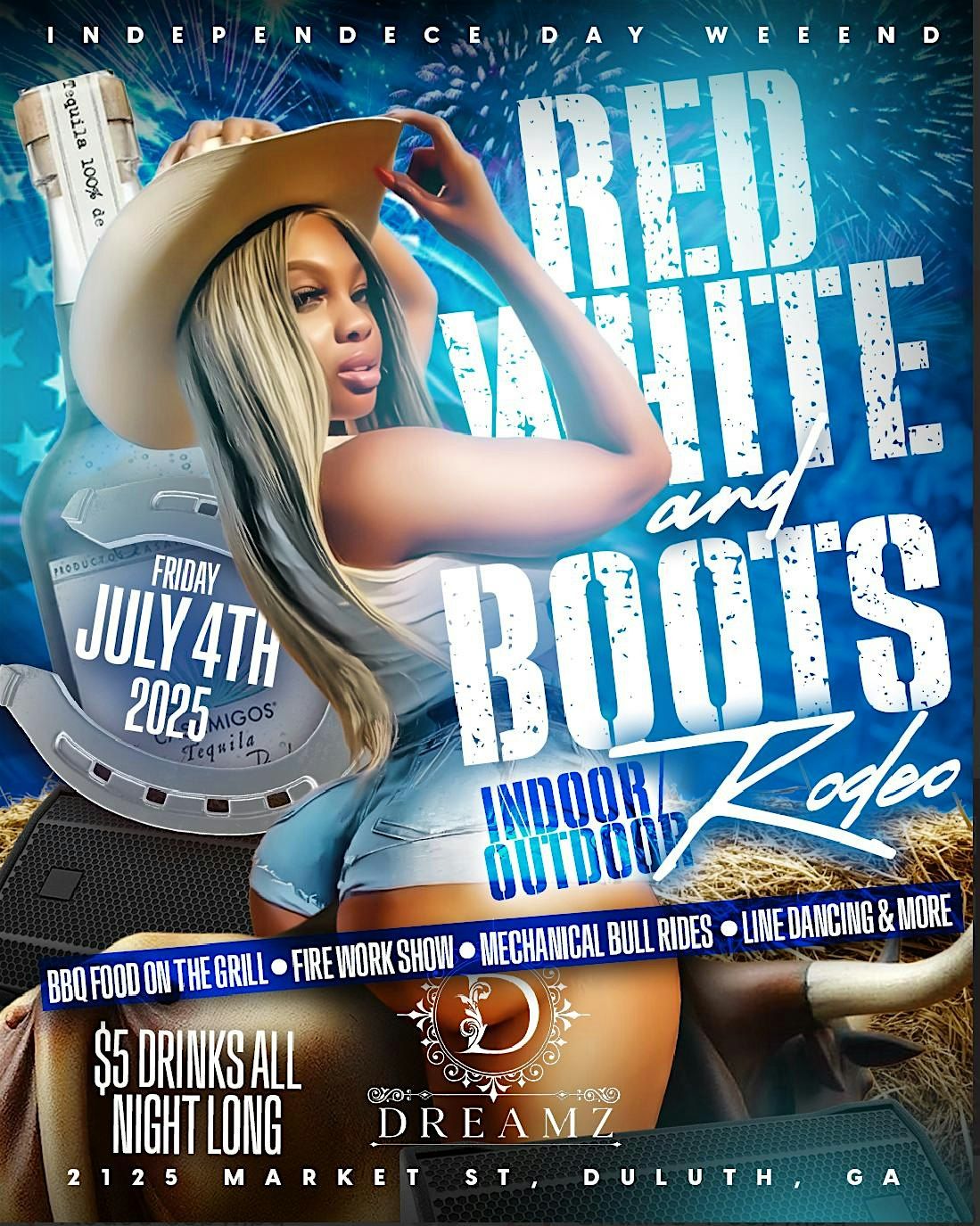 Red, White, & BOOTS 4th Of July Indoor/Outdoor Rodeo (FREE W/RSVP ...