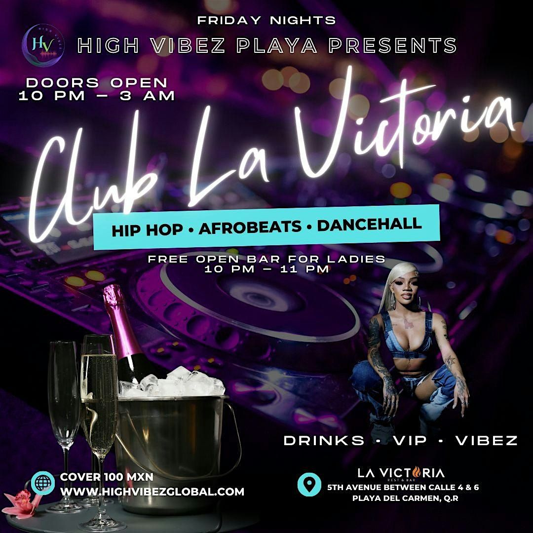 BLACK NIGHTLIFE PARTY IN PLAYA DEL CARMEN, La Victoria Night Club ...