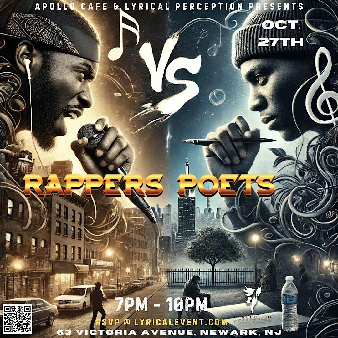 Rappers Vs Poets Open Mic @ The Apollo, 63 Victoria Ave, Newark, 27 ...