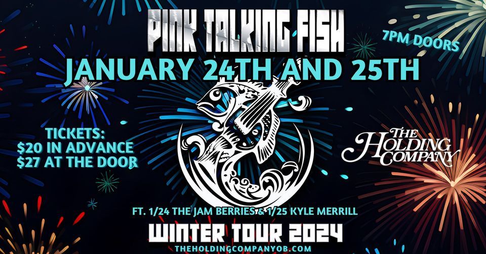 Pink Talking Fish Winter Tour day 1, The Holding Company, San Diego ...