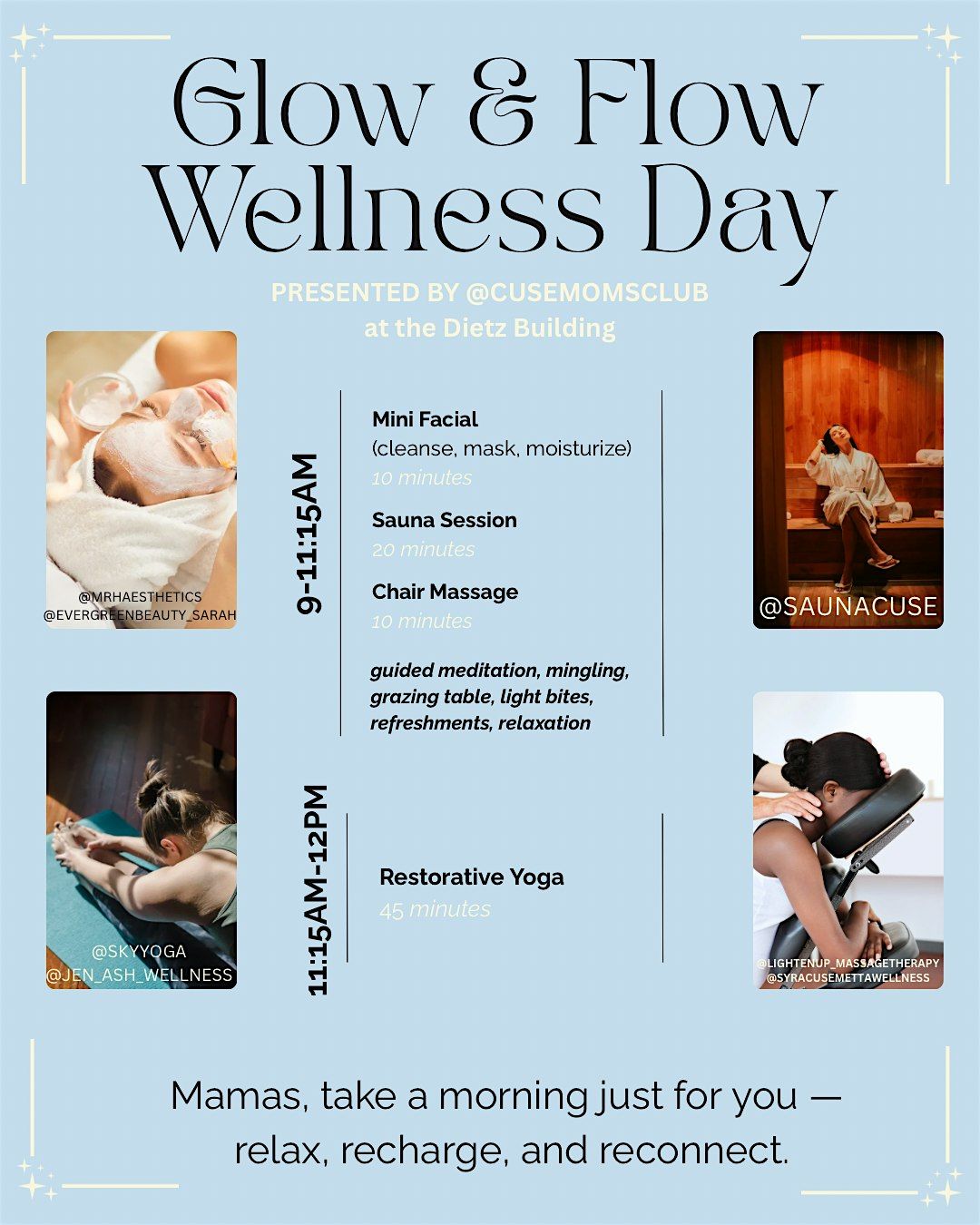 Glow & Flow Wellness Morning, Dietz Lofts, Syracuse, 16 November 2025 ...