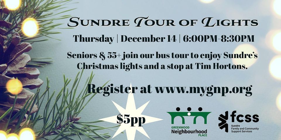 55+ Seniors - Sundre Tour of Lights, 101 3 st NW,Sundre,T0M 1X0,CA, 14 ...