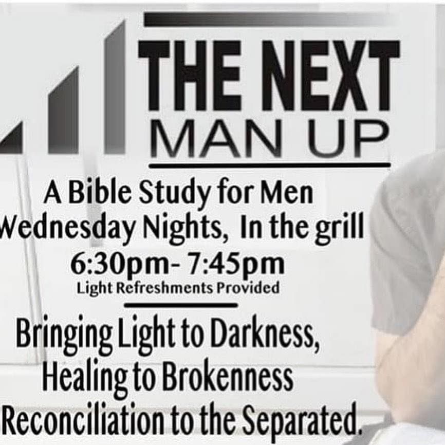 Next Man Up- Men’s Bible Study, Christ Chapel Macon, 11 January 2023 ...