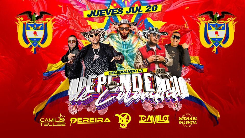 Celebración De Independencia Colombiana, La Chiflada NJ, Paterson, 20 ...