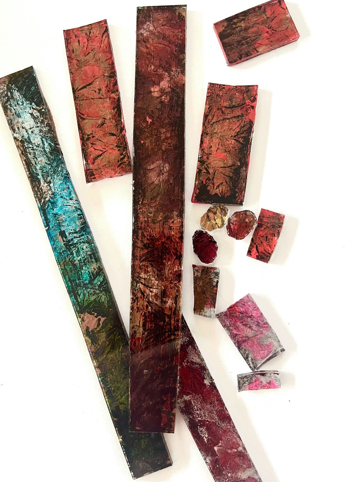 Create Mixed Media Van Gogh Glass / Mosaics, Tree House Studio ...