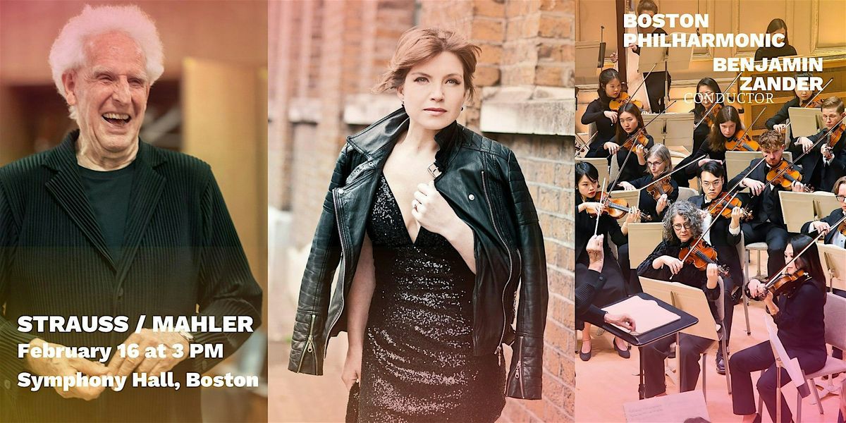 Boston Philharmonic performs Strauss & Mahler, with Claire Booth ...