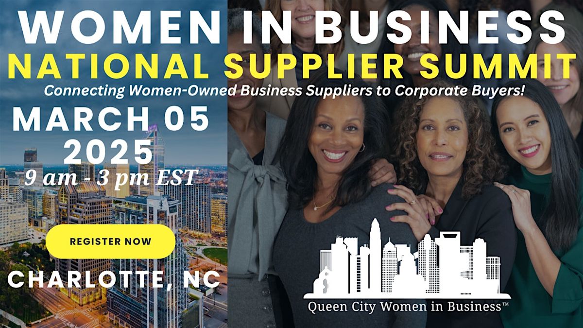 Women in Business National Supplier Summit 2025, Harris Conference ...