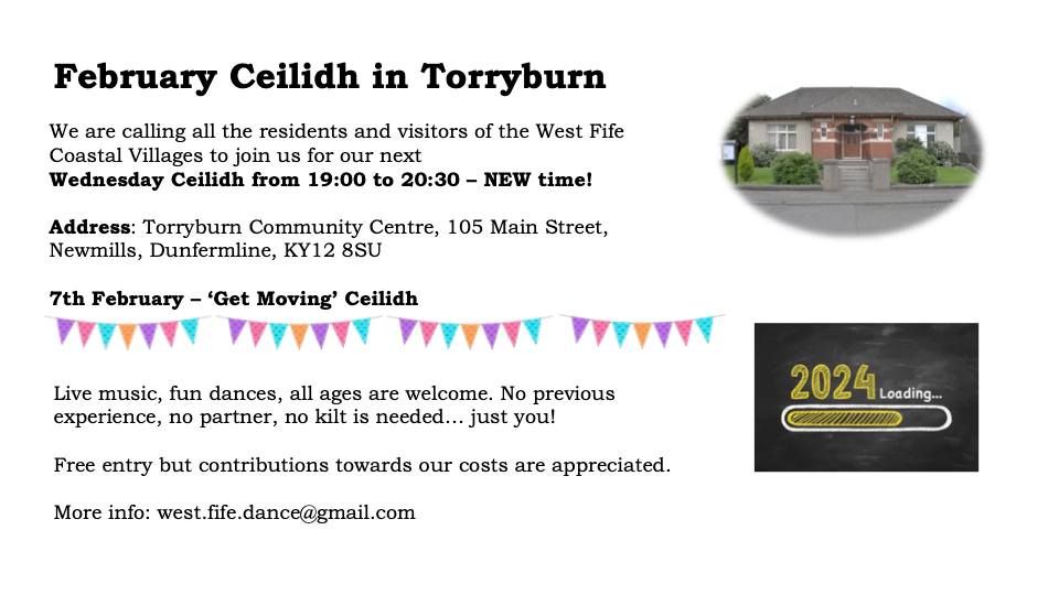 Torryburn Get Moving Ceilidh, Torryburn Community Centre, Dunfermline ...