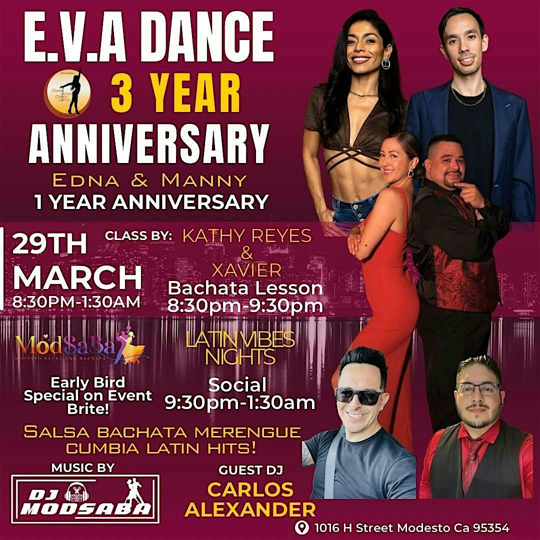 E.V.A and Edna & Manny Anniversary, Urbano California Bistro, Modesto ...