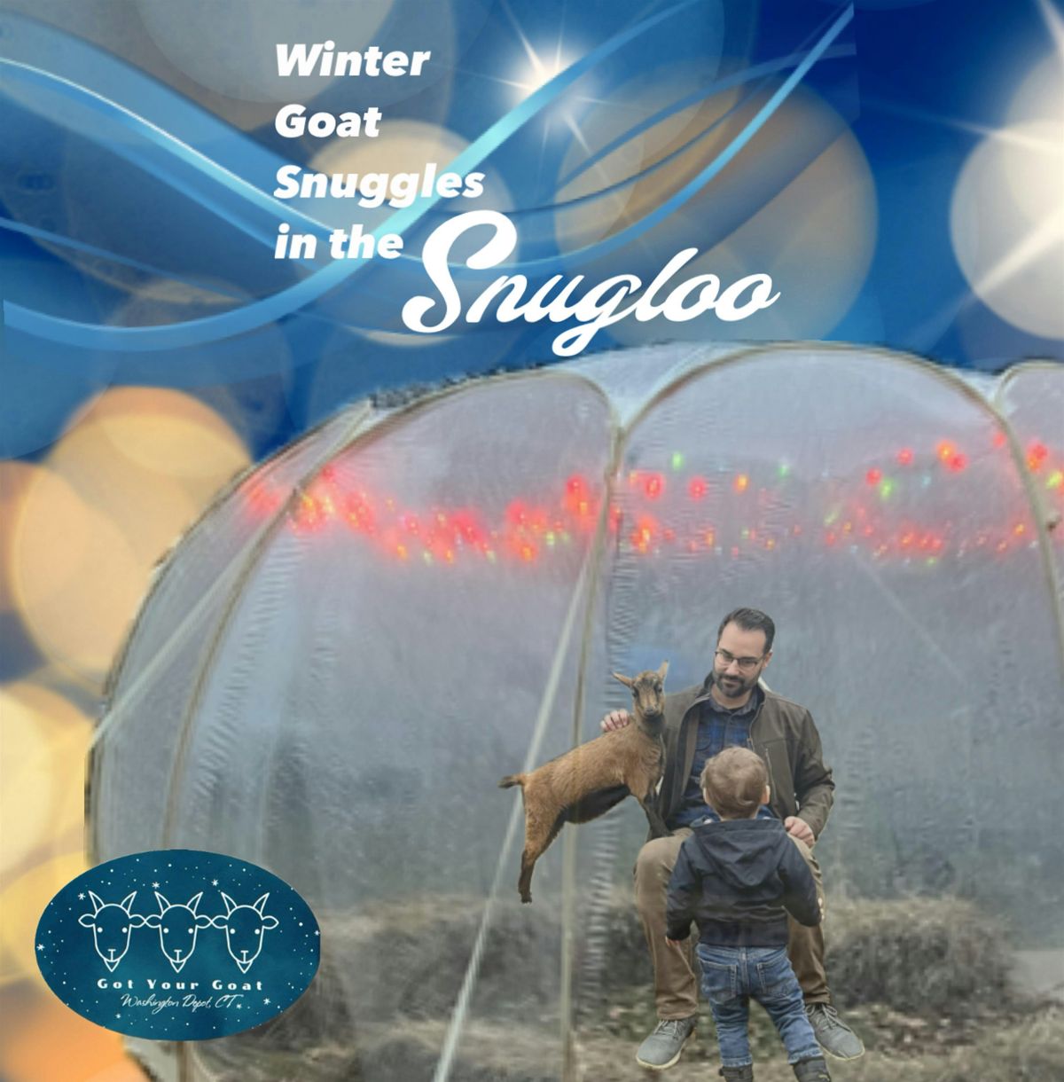 Goat Farm with Snugloo Visits - NEWBORN Baby Goats in our Heated Igloo ...