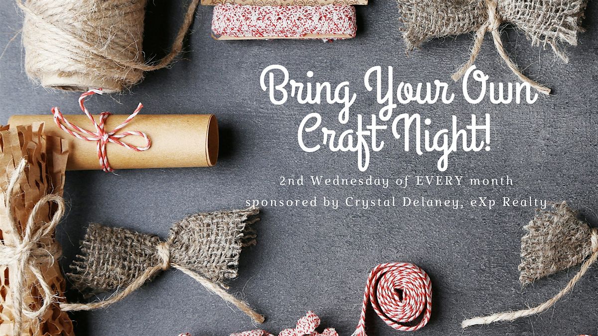 Bring Your Own Craft Night, Spokane Public Library - Hillyard, 12 ...