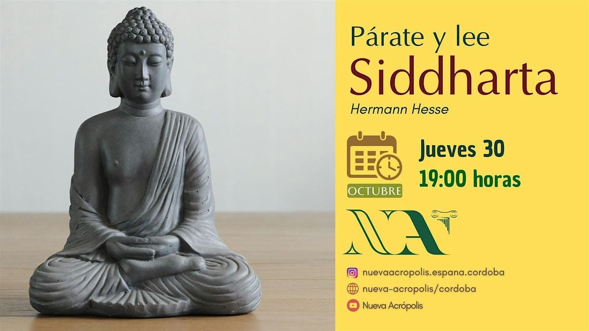 Párate y lee: Siddharta, de Hermann Hesse, C. Platero Pedro de Bares ...