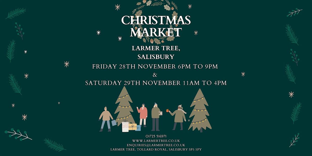 Larmer Tree Christmas Market 2025, Larmer Tree Gardens | Wedding ...