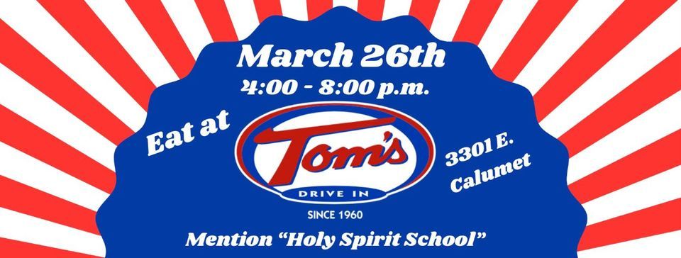 Toms Drive In Holy Spirit School Fundraiser, Tom's Drive In, Appleton ...