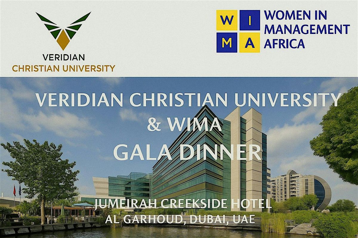 Veridian Christian University & WIMA Dubai Gala Dinner, Jumeirah ...