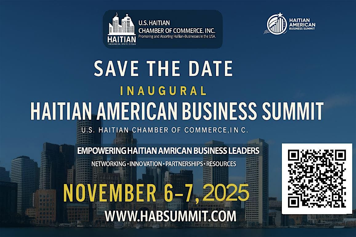 Inaugural Haitian American Business Summit and Awards Gala, UMass ...