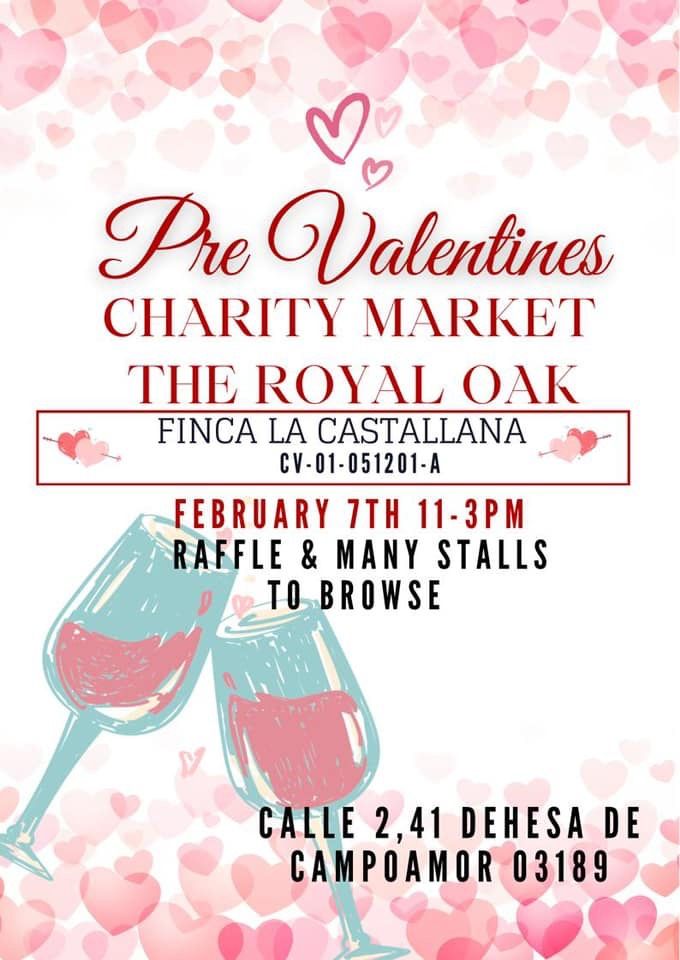 Pre Valentines Charity Market, Royal Oak La Fuente, San Miguel De ...