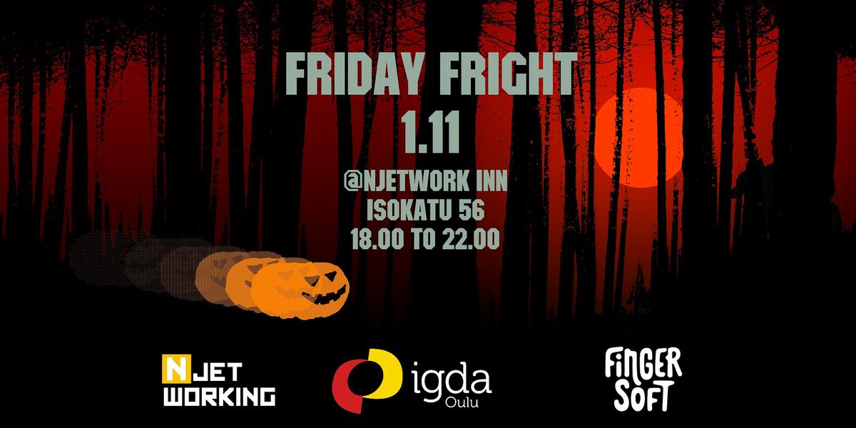 Friday IGDA Oulu Fright, Njetworking, Oulu, 1 November 2024 | AllEvents.in