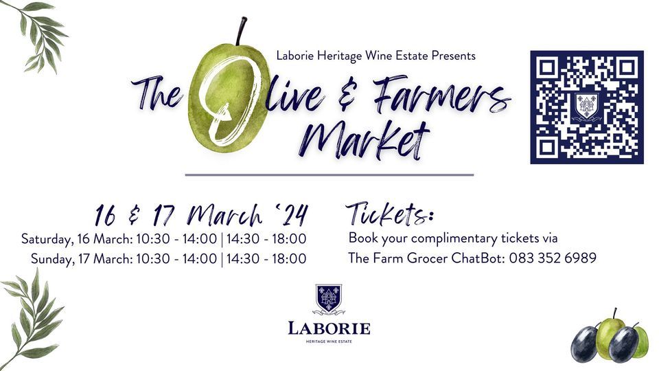 The Olive & Farmers Market, Taillefer Street, 7646 Paarl, South Africa ...