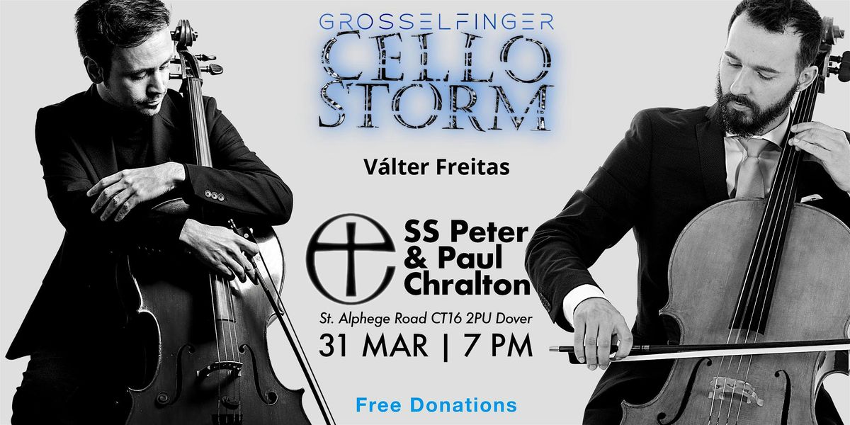 Cello Storm: A Live Looping Experience in Dover, St Peter & St Paul's ...