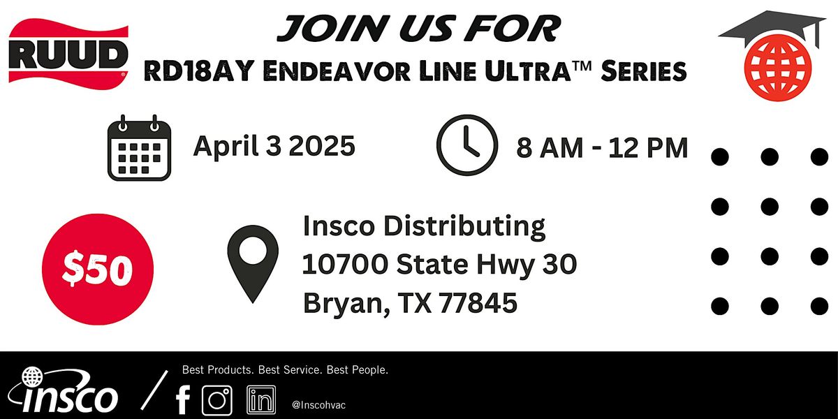 RD18AY Endeavor® Line Ultra™ Series Side-Discharge Universal Heat Pump ...