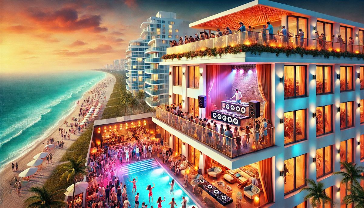 Sound Waves at Sunset: Miami Music Week Pool Party, MB Hotel, Trademark ...