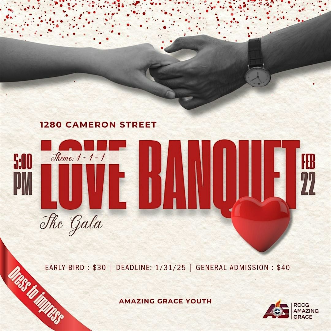 Love Banquet (Gala Night) 2025, Rccg Amazing Grace Parish, Regina, 22 ...