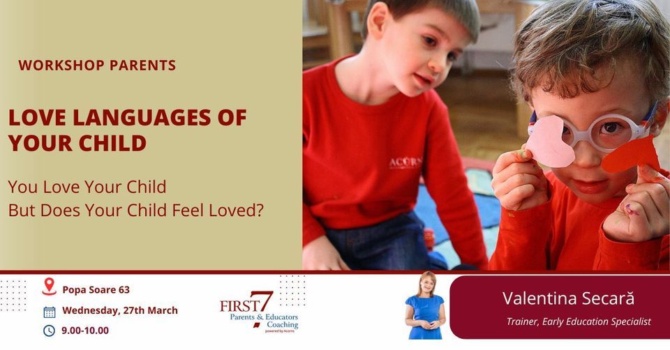 ?Love languages of your child: You love Your Child, but Does Your Child ...